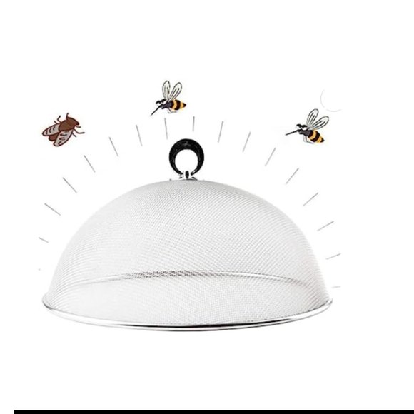 Kitchen | Upkoch Stainless Steel Mesh Dome Food Cover Round Splatter ...
